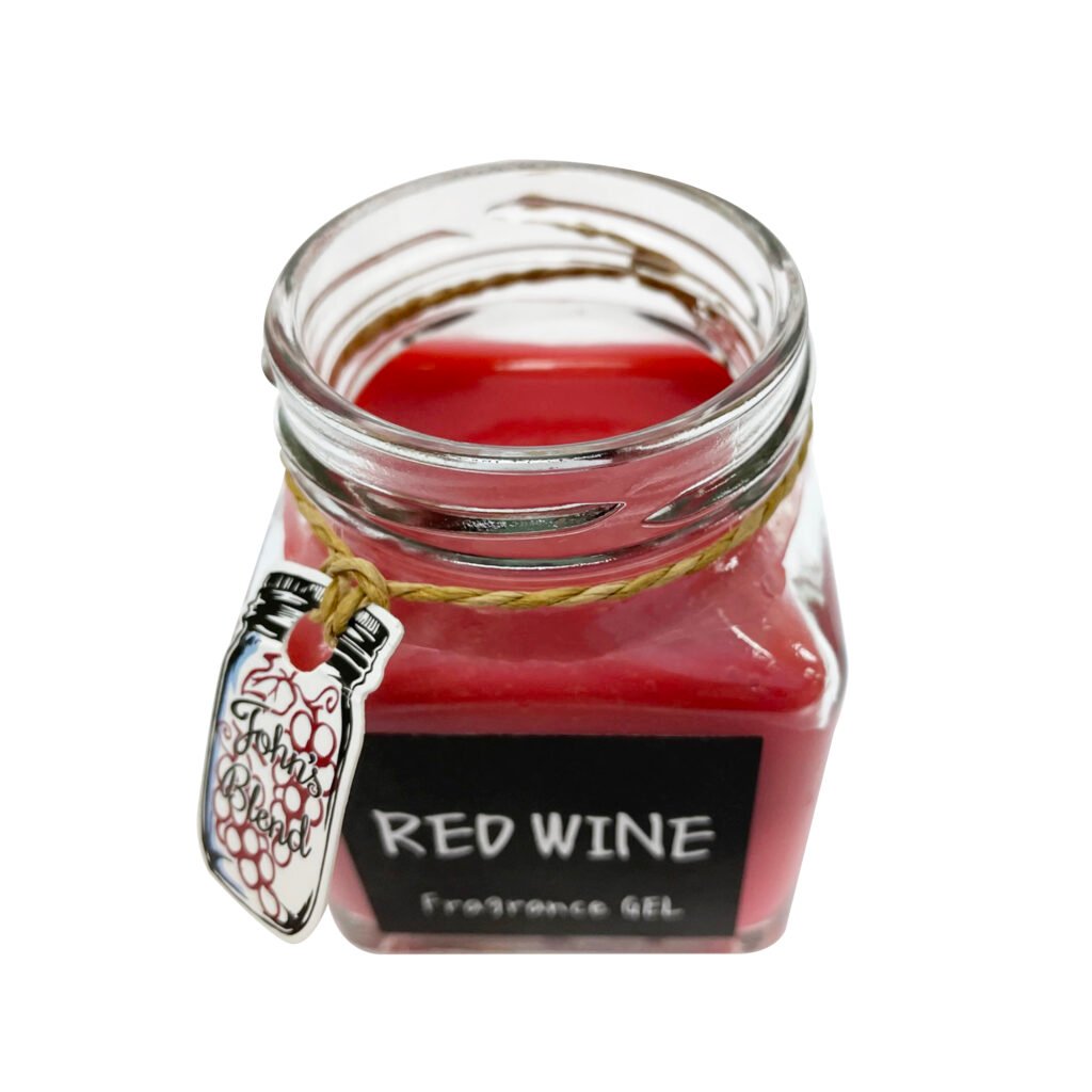 John's Blend Room Fragrance Gel Air Freshener Red Wine (4.8oz/135g ...