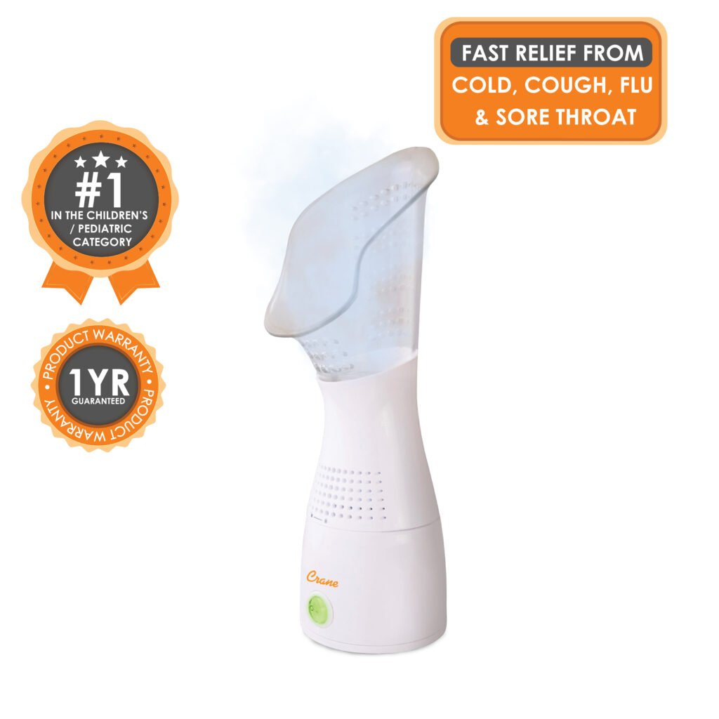 Crane Warm Steam Portable Nebulizer Sinus Inhaler - Crane Philippines
